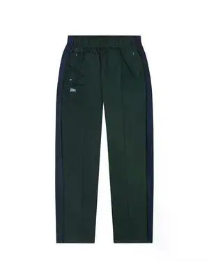 PATTA Side-stripe Logo-detail Track Pants - Green