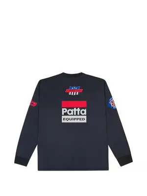 PATTA Long Sleeve Logo Detail T-shirt