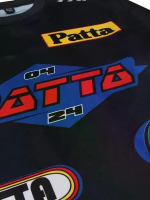 PATTA Long Sleeve Logo Detail T-shirt