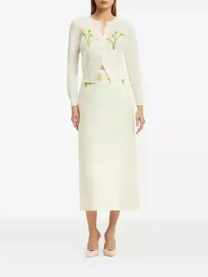 LEO LIN Claire Sequin Embellished Cardigan