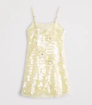 LoveShackFancy Sequined Camira Dress