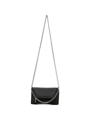 Stella McCartney Falabella Wallet On Chain - Black