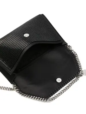 Stella McCartney Falabella Wallet On Chain Bag - Black