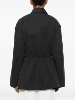 TOTEME Cotton Blend Jacket - Black