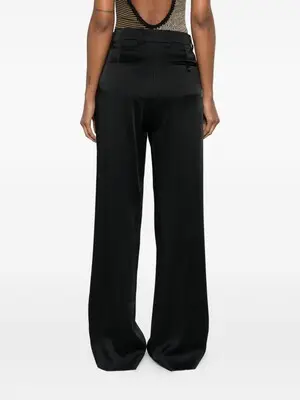 Stella McCartney Pleated Satin Trousers