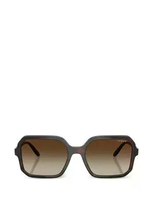 VOGUE Square Frame Sunglasses - Brown