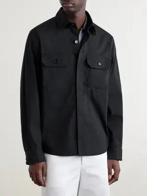Zegna Cotton-blend Overshirt