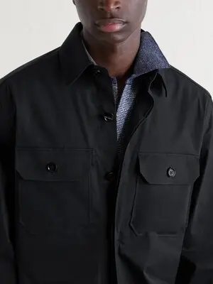 Zegna Cotton-blend Overshirt