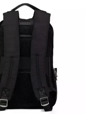Guess Logo Plaque Backpack