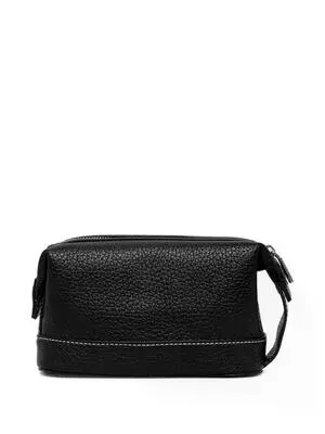 Guess Logo Plaque Wash Bag - Black