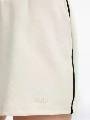 Guess Logo Embroidered Side Stripe Shorts