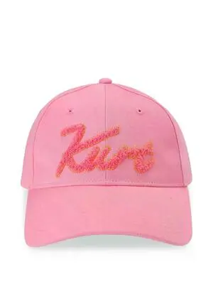 Kurt Geiger Logo Baseball Cap - Pink