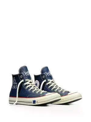 CONVERSE X Dodgers X Undefeated Chuck 70 High-top Sneakers - Blue