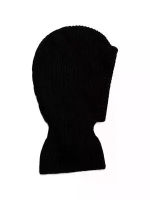 NEWLAND Ribbed Knit Balaclava - Black