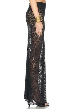 Atlein Lace Full Length Skirt