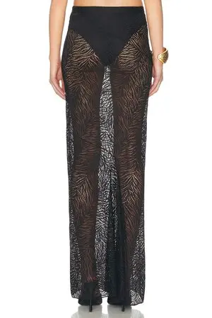 Atlein Lace Full Length Skirt