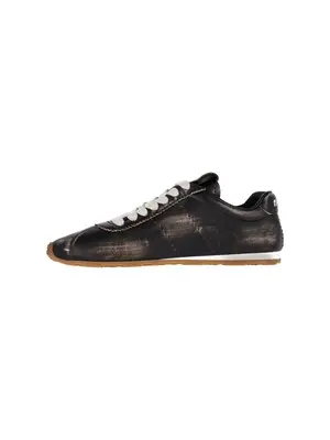Miu Miu Plume" Sneakers - Black