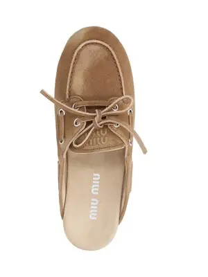 Miu Miu Suede Mules