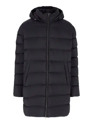 JIL SANDER Stone Island Padded Jacket - Black