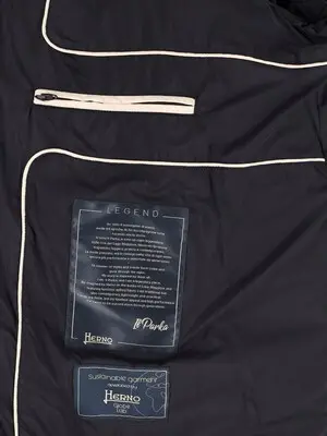 JIL SANDER Stone Island Padded Jacket - Black