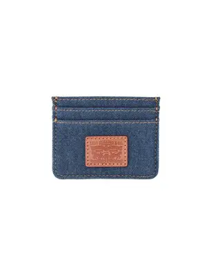 Miu Miu Cardholder Logo - Blue
