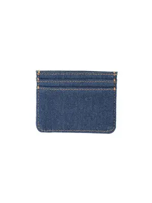 Miu Miu Cardholder Logo - Blue