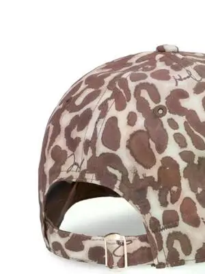 JOOP! Anahi Leopard-print Logo-embroidered Cap