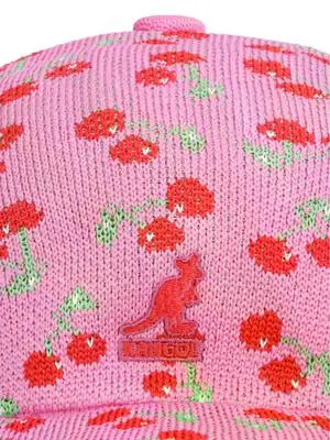 KANGOL Cherry Print Embroidered Logo Cap