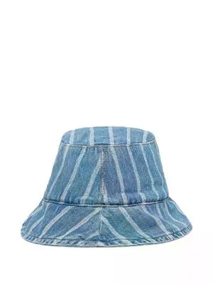 Marc O'polo Striped Denim Bucket Hat