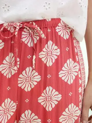 Rip Curl Ventura Floral Print Drawstring Palazzo Pants