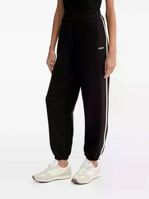 Guess Jasmine Logo-print Track Pants - Black