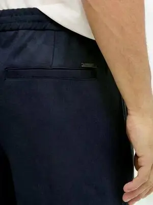 Guess Tailored Trousers With Logo Plaque