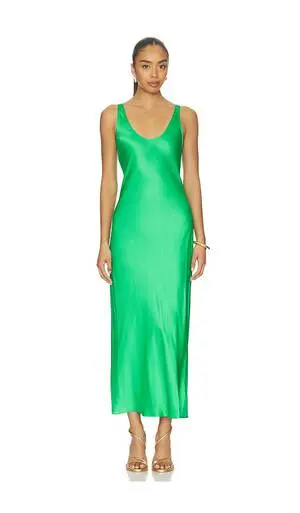 L'Agence Akiya Tank Dress - Island Green