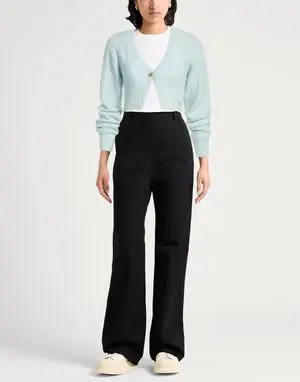 CHIARA FERRAGNI Cropped Cable Knit Cardigan - Blue