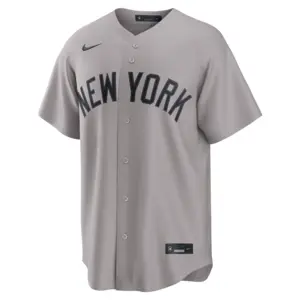 Nike Anthony Volpe New York Yankees Mlb Replica Jersey - Grey