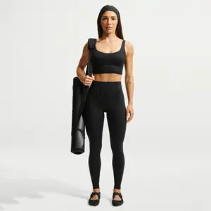 Nike Skims Matte High-waisted Corset 26" Leggings - Black