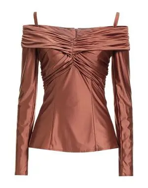 EUREKA BY BABYLON Off-the-shoulder Draped Top