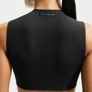 Nike Skims Studio Stretch Light-support Mock Neck Sports Bra