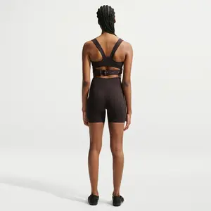 Nike Skims Studio Stretch Square Neck Bra - Brown