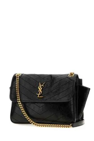 Saint Laurent Niki Shoulder Bag - Black