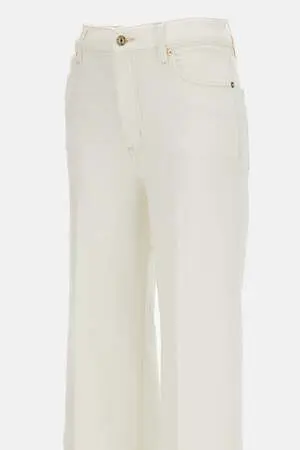 FRAME Le Slim Palazzo Long Jeans