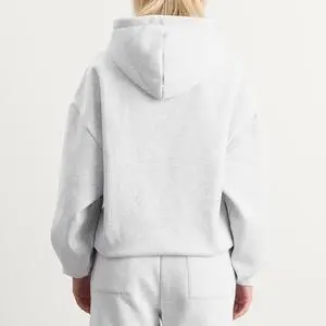 MKI MIYUKI ZOKU Arch Hoodie - Light Grey/deep Navy