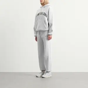MKI MIYUKI ZOKU Arch Hoodie - Light Grey/deep Navy