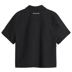 MKI MIYUKI ZOKU Presented Seersucker Vacation Shirt - Black