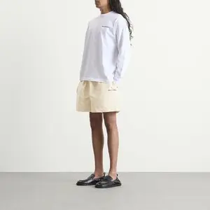 MKI MIYUKI ZOKU Botanical Print Wide Leg Shorts