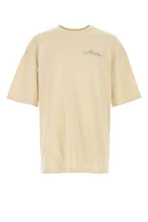 Amiri Sand Cotton Oversize T-shirt