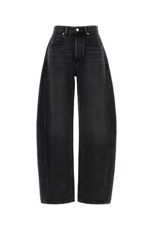 Alexander Wang Wide-leg Denim Jeans - Black