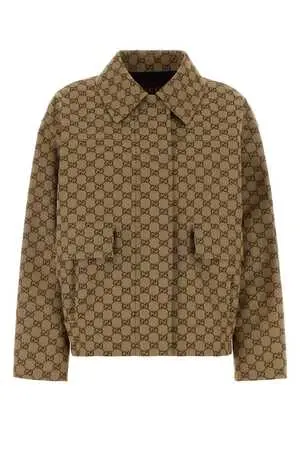 Gucci Gg Monogram Jacket