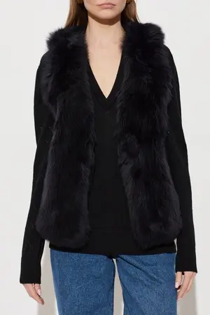 Balmain Lamb Fur Vest