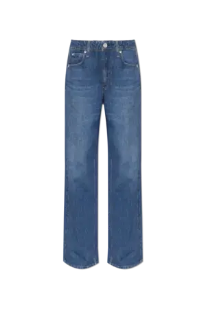 Rag & Bone Jeansu" Effect Wide-leg Trousers